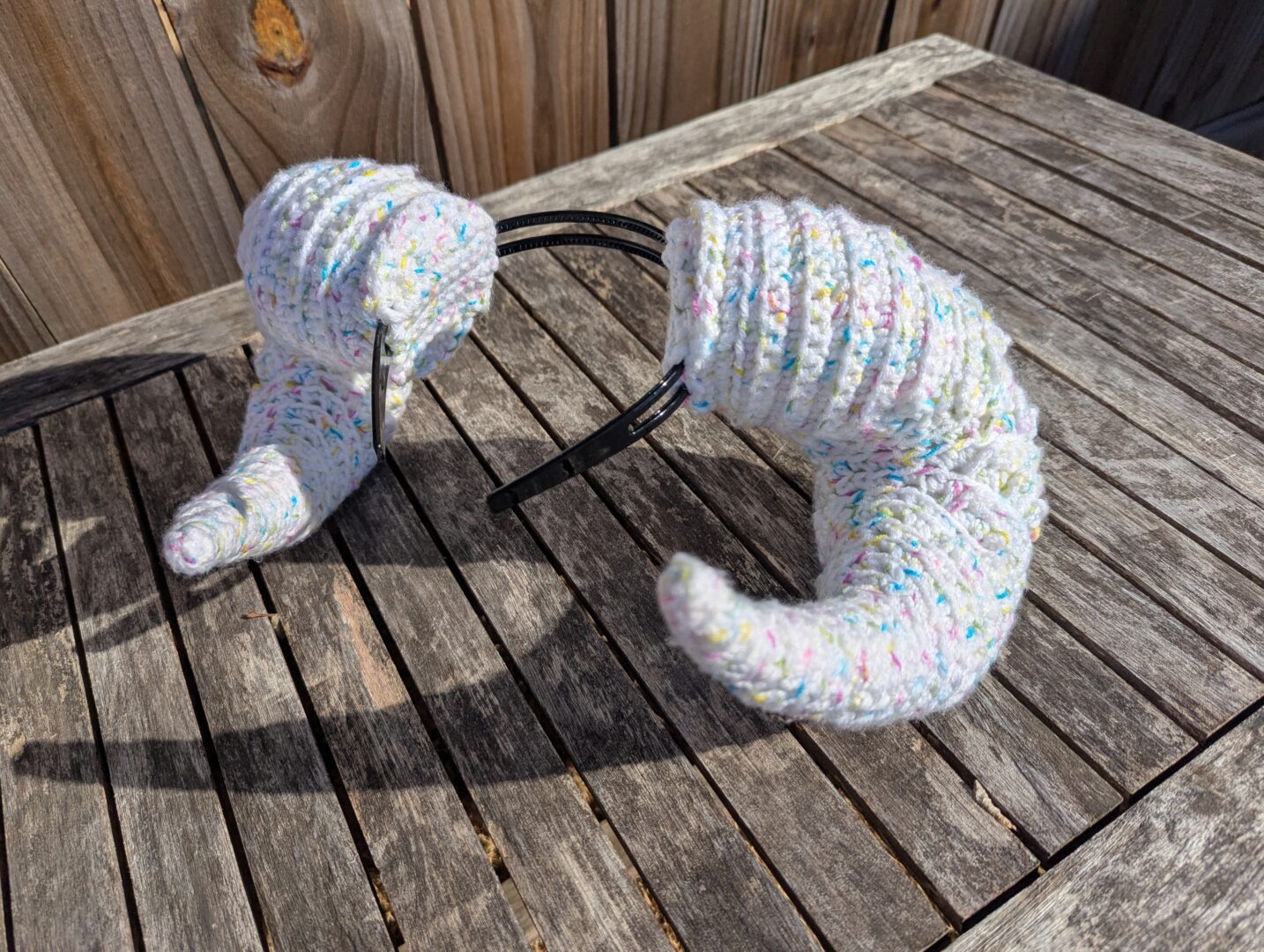 Crochet Ram Horns - Anxiously Arting